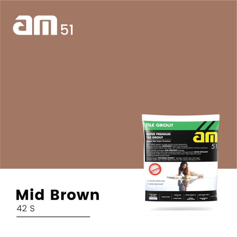 Jual Am 51 Nat Anti Jamur Tahan Asam [1 Kg] - Mid Brown - Di Seller Am ...