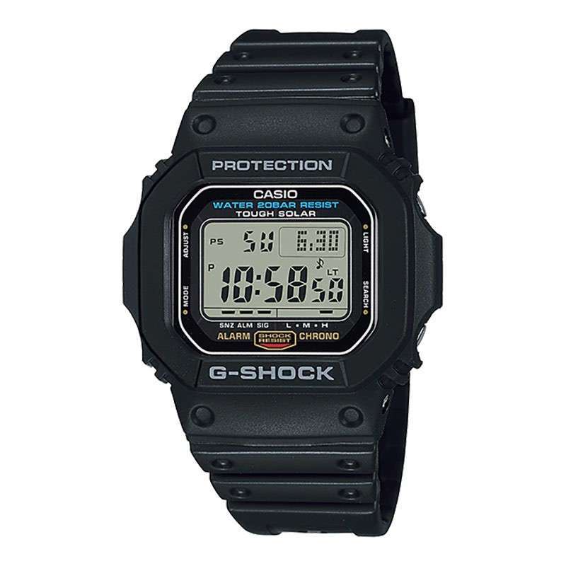 Jual Casio G-Shock G-5600UE-1DR Tough Solar Digital Dial Black Resin ...