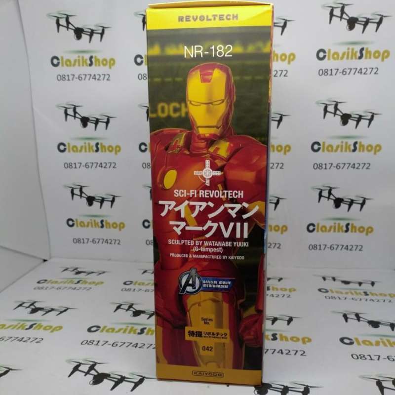 Jual Iron Man Mark 7 Revoltech Original Stok Lama Dan Rare Kaiyodo Di ...