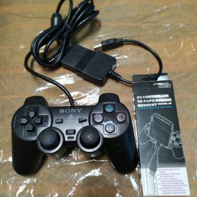 Promo Stick ps2 sony origal + controller Pc/ ps2 tuk ps3 Diskon 52% di ...