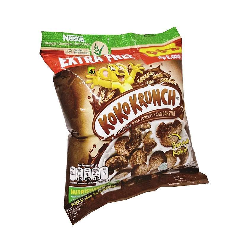 Promo Nestle Koko Krunch Sereal - Kemasan SACHET MINI - 25 gr Diskon 17 ...