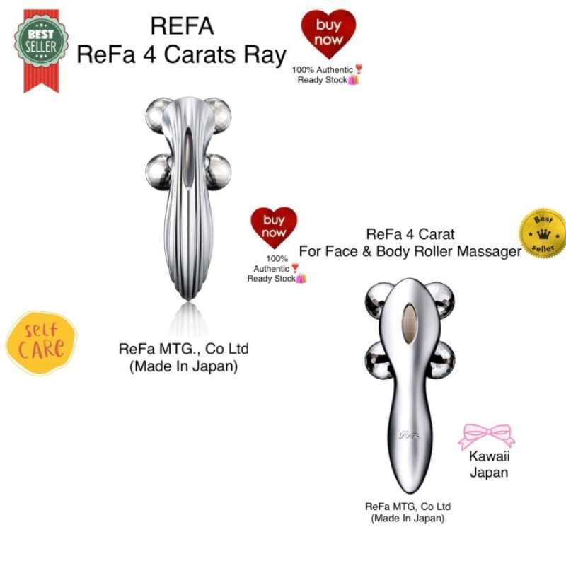 Jual Refa Refa 4 Carat / 4 Carat Ray For Face & Body Roller Di Seller Million Beauty Care ...