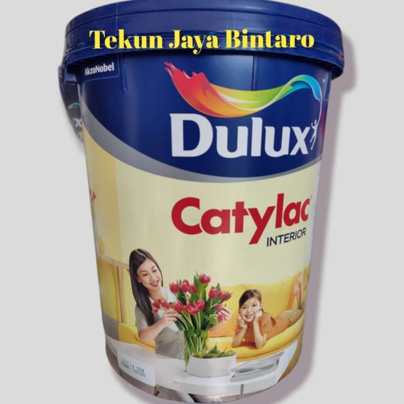 Jual DULUX CATYLAC INTERIOR PUTIH 1501 5KG GALLON READY MIX PABRIK di ...
