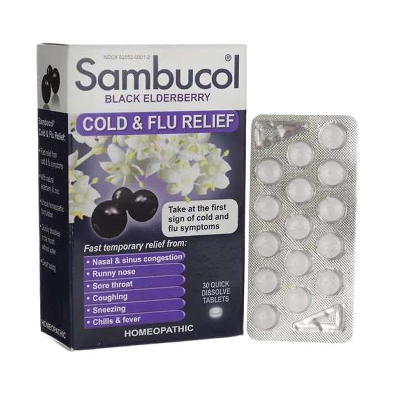 Jual Blackmores Sambucol Cold & Flu Formula Obat [30 Tabs] Di Seller ...