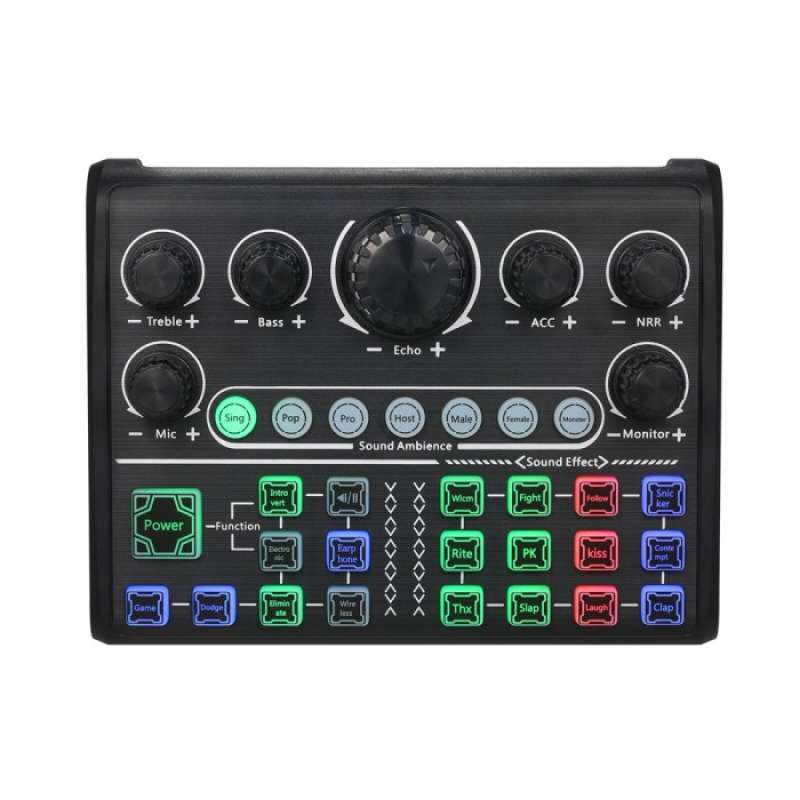 Jual CPAudio Sound Card External Voice Changer Live Boardcast Mixer ...