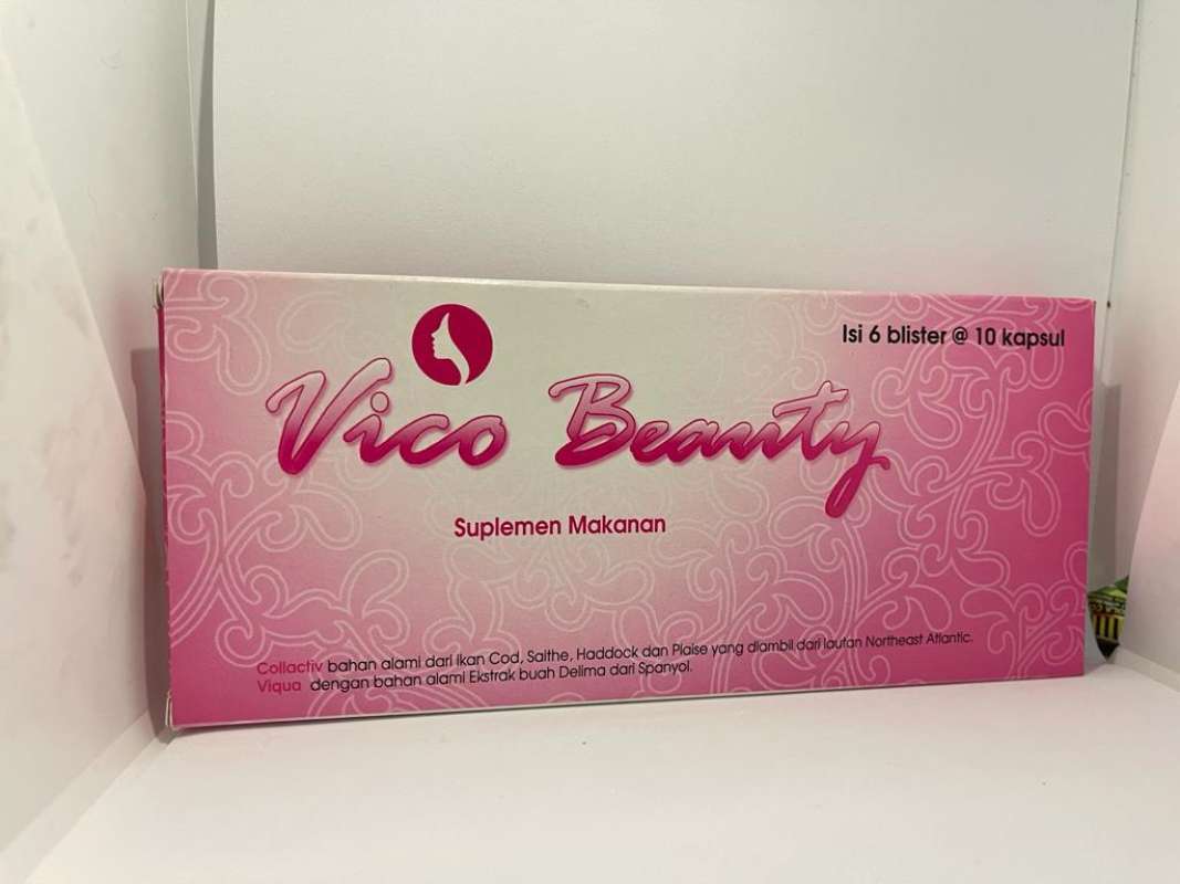 Jual Vico Beauty Collagen &viqua Extrac Kapsul Di Seller Raffa Farma 23 ...
