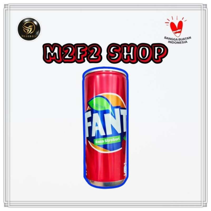 Promo Fanta Merah Minuman Bersoda Kaleng | Can - 250 ml (Kemasan 12 Pcs ...