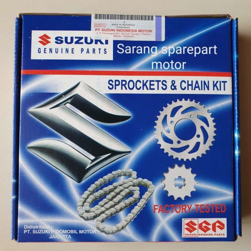 Jual Gear Set/gear Paket Smash New Smash Titan Shogun 125 Sgp Di Seller ...