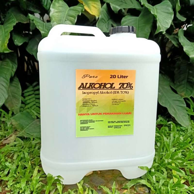 Promo isopropyl alcohol IPA 70% 20 liter antiseptik alkohol 70 ...