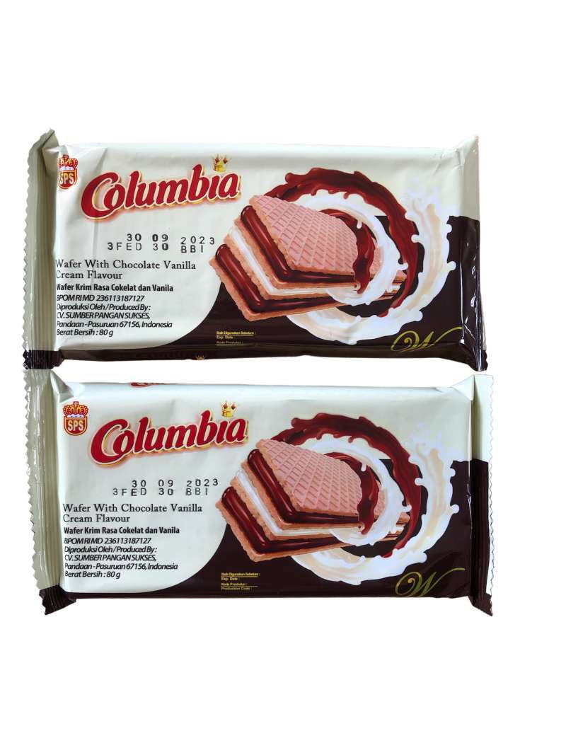 Jual Columbia Wafer Coklat Vanilla Di Seller Reaunita Store ...