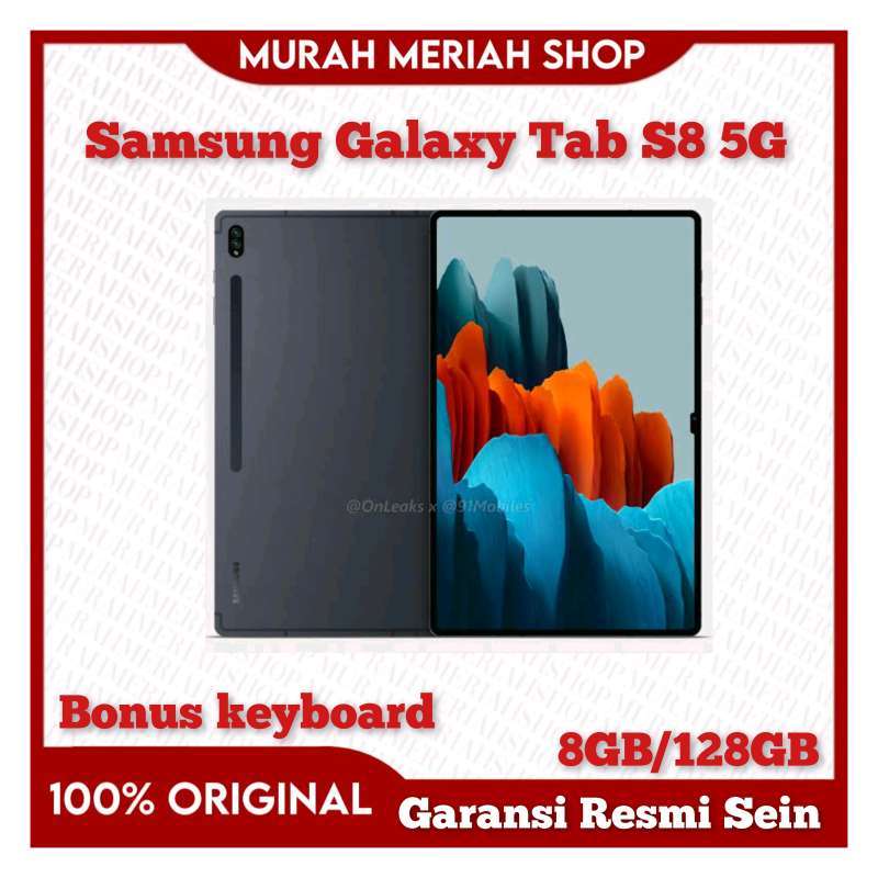 Promo Samsung Galaxy Tab S8 8/128GB ( 5G ) Garansi Resmi Sein Diskon 11% di Seller MurahMeriah ...