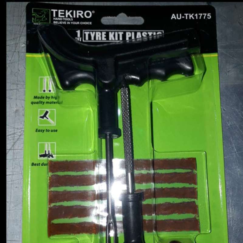 Jual TEKIRO ALAT TUBLES BAN SET GAGANG PLASTIK / ALAT TAMBAL BAN ...