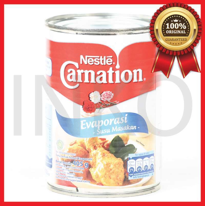 Jual NESTLE CARNATION EVAPORASI SUSU LEMAK NABATI MASAKAN KALENG 405GR ...