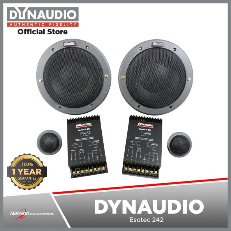 Jual Dynaudio Esotec System 242 Two-way Component Set Di Seller Zapco Car Audio Official Store ...