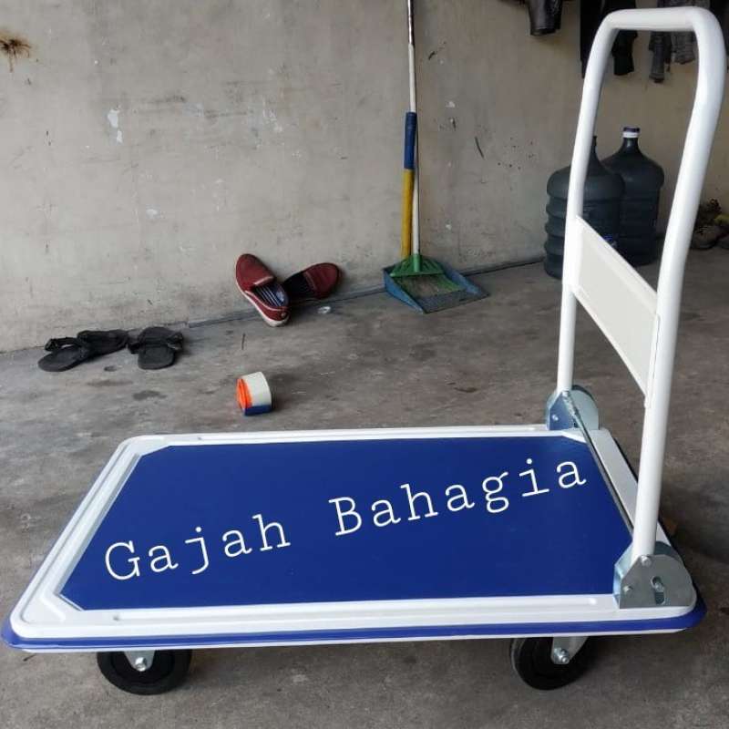 Jual Troli Lipat Dorong Hand Truck 300 Kg Lori Alat Angkut Barang ...
