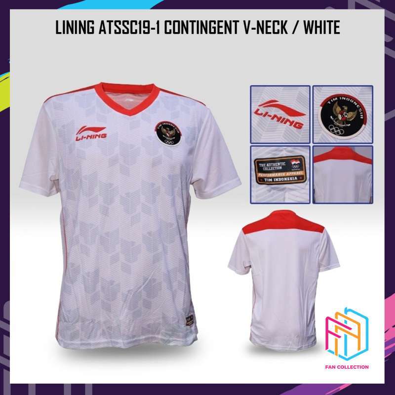 Jual Lining Atssc19 T-shirt / Jersey / Kaos Badminton Original Di Seller Fan Collection - Angke ...