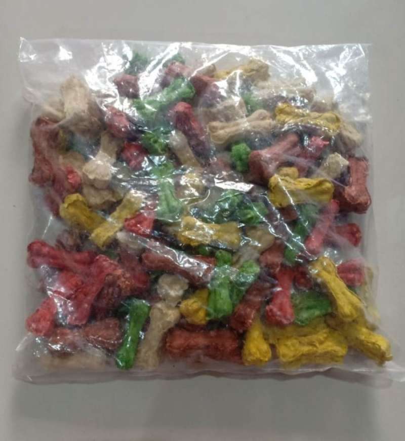 Promo Tulang-Tulangan / Bone / Gigitan Anjing 100Pcs Munchy Mix Bone ...