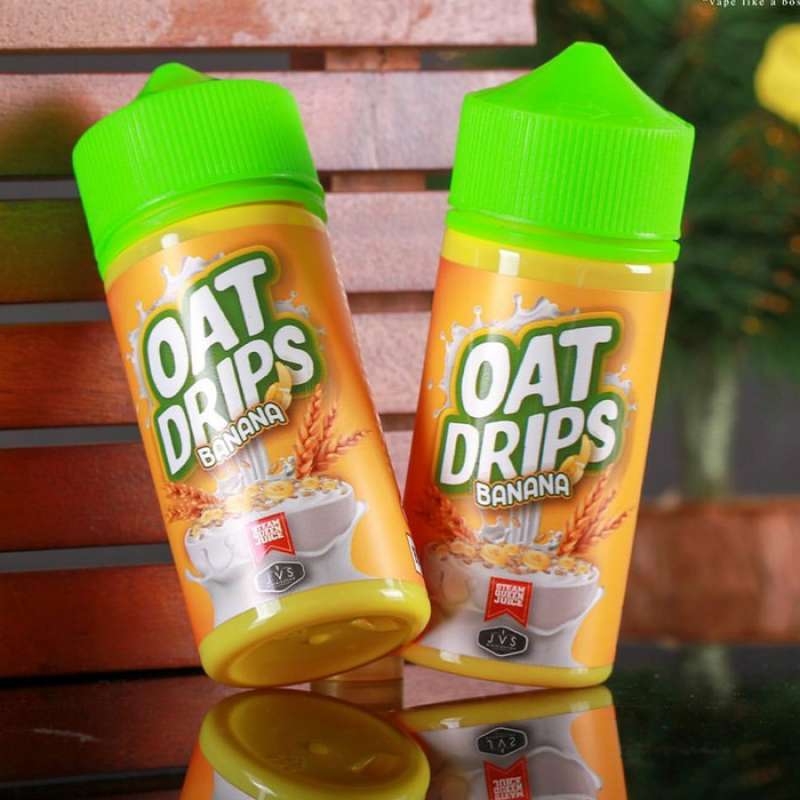 Jual JVS x Steam Queen Oat Drips V3 Banana Juice Liquid [100 mL/ 6 mg ...