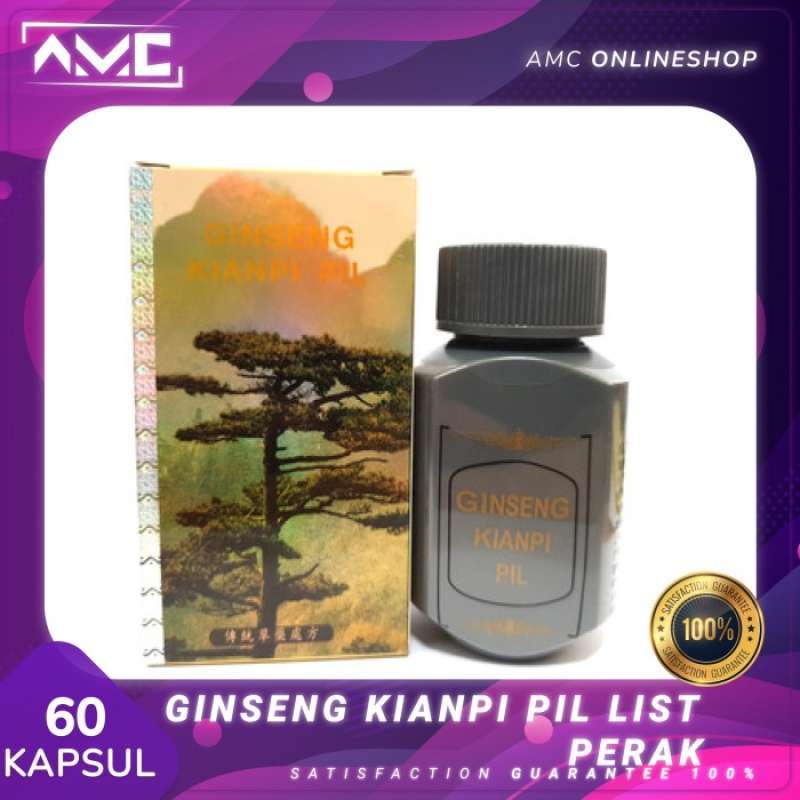 Jual Brand GINSENG KIANPI PIL OBAT PENGEMUK LIS PERAK YUK KAK DIORDER ...