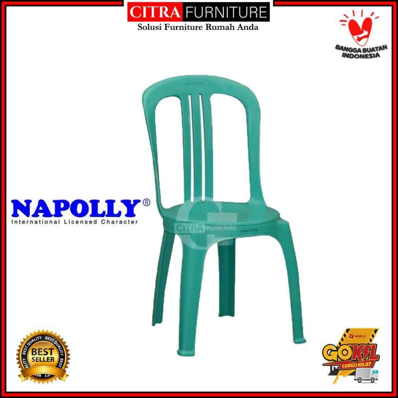 Jual Napolly | Kursi Plastik sandaran Napoly Big 101 | Kursi senderan ...