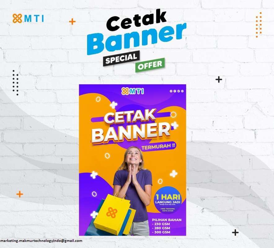 Jual SPANDUK SIAP CETAK 1 HARI JADI (CETAK SPANDUK/ MMT/ BANNER/ BALIHO) - 300 GSM di Seller MTI ...