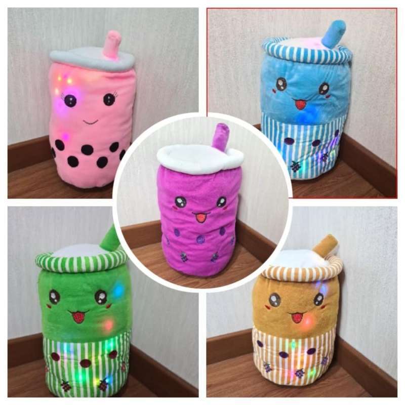 Jual Boneka Boba Jumbo LED Viral Boba Doll Minuman Boba Milk Tea ...
