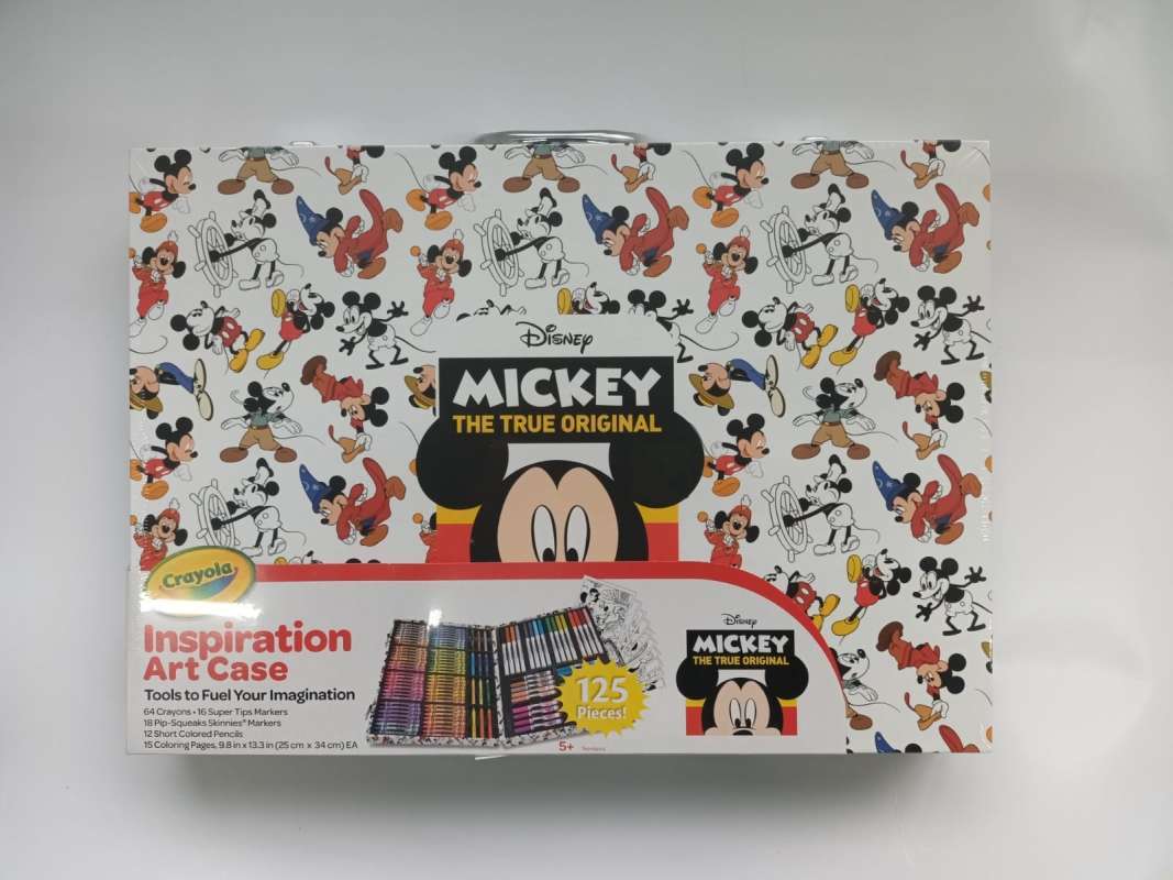 Promo Crayola Mickey Mouse Inspiration Art Case [125 Pcs] - Blibli ...