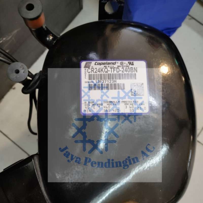 Jual Compressor Copeland Cr24kq-tfd-240bn / Cr24 / Cr24kq Di Seller ...