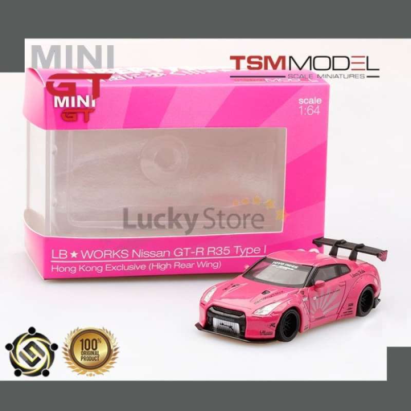 Jual MINI GT LB Works Nissan GT-R R35 Type 1 Hongkong Exclusive Pink ...