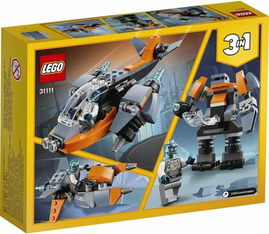 Jual LEGO 31111 Creator Cyber Drone di Seller iBos Store - Kamal Muara ...