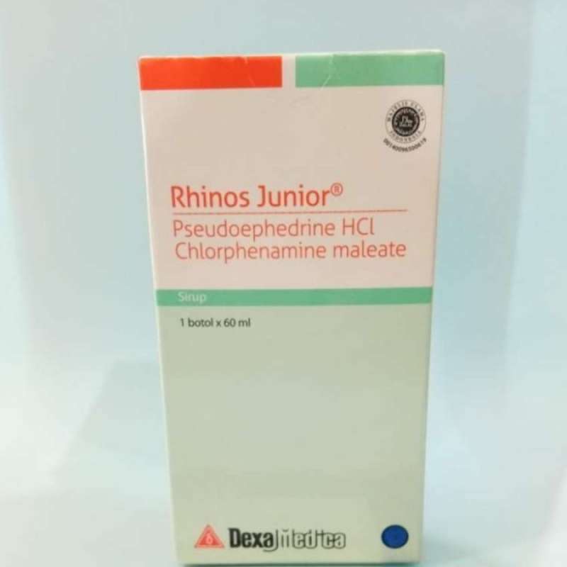 Promo Rhinos Junior Sirup 60 ml Untuk Flu dan Pilek Anak Diskon 16% di ...