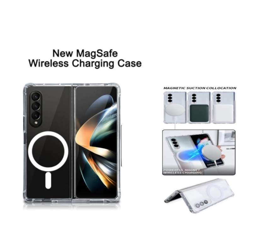 Promo Case Samsung Galaxy Z Fold 4 Transparent Clear Magsafe Casing ...