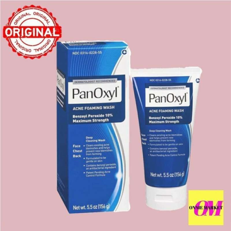 Jual Panoxyl Acne Foaming Wash Benzoyl Peroxide 10% 5.5 Oz di Seller ...