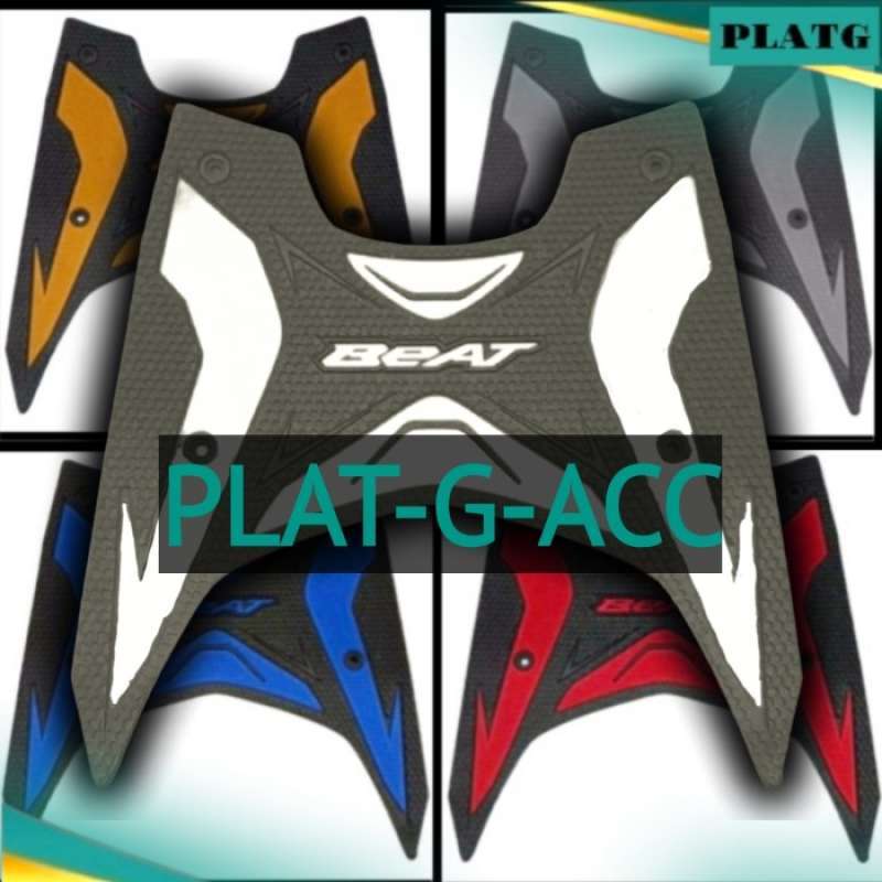 Promo Karpet karet BeAT 2022 2021 2020 street deluxe cbs iss dek alas kaki - Warna Gold Diskon ...