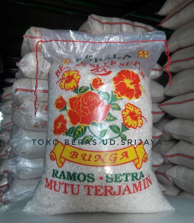 Promo Beras cap Bunga 5KG Pulen Diskon 12% di Seller Gudang Satu ...