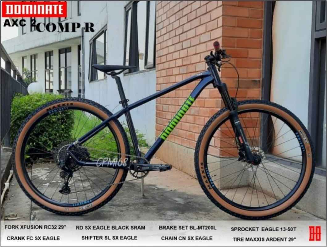 Jual Sepeda Gunung Dominate Axc-2 Comp R 12 Speed Sram Mtb 29 Inch Limited Di Seller Yesen Store ...