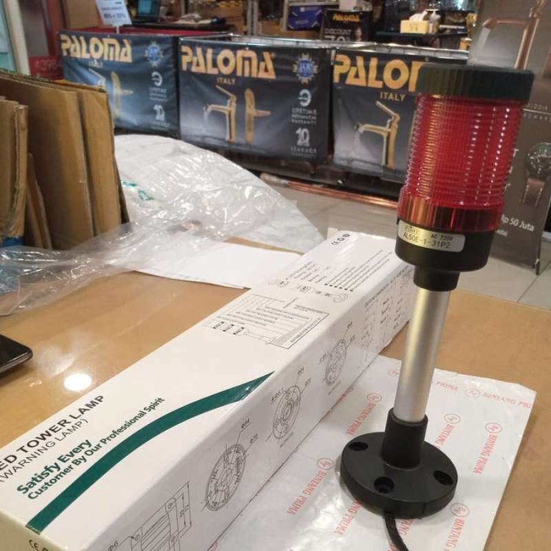 Jual Lampu Tower Light / Lampu Menara 1 Lampu 220V Fort (Tipe Kedip ...