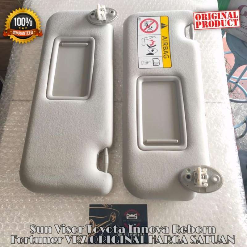 Jual Sun Visor Toyota Innova Reborn Fortuner Vrz Original Harga Satuan ...