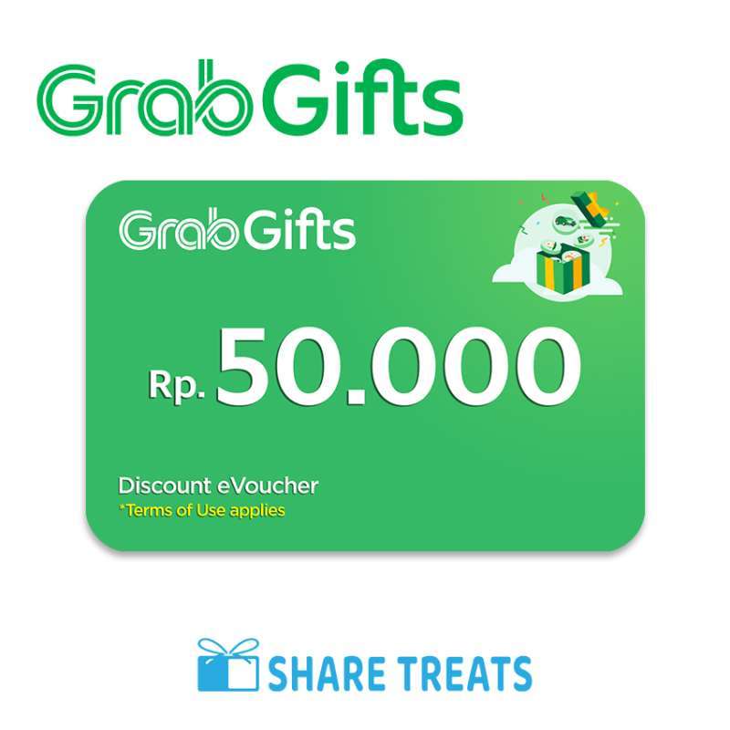 Jual Voucher Digital Grab Gifts Rp 50.000 Di Seller Share Treats ...