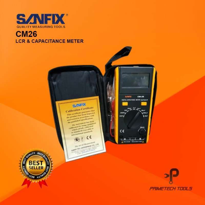Jual Sanfix Cm-26 Alat Ukur Kapasitor - Multitester Lcr & Capacitance ...