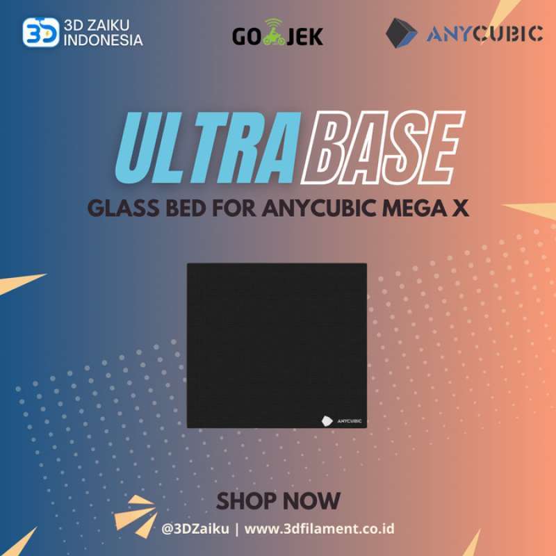 Promo Original Anycubic Mega X Ultrabase Glass Bed - Multicolor Diskon ...