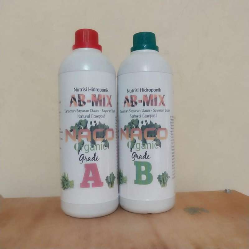 Jual Ab Mix 2 Liter Pupuk Nutrisi Ab Mix Pekatan Siap Pakai Hidroponik ...