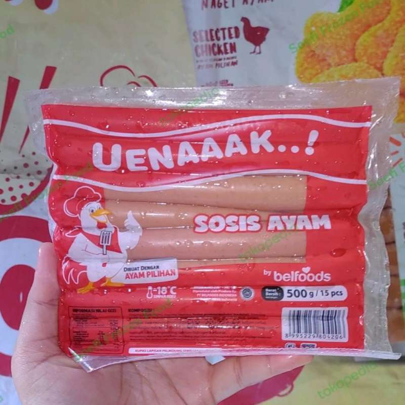 Jual Belfoods Sosis Ayam 500 Gram Di Seller Soefi Frozen Food 1 - Dukuh ...