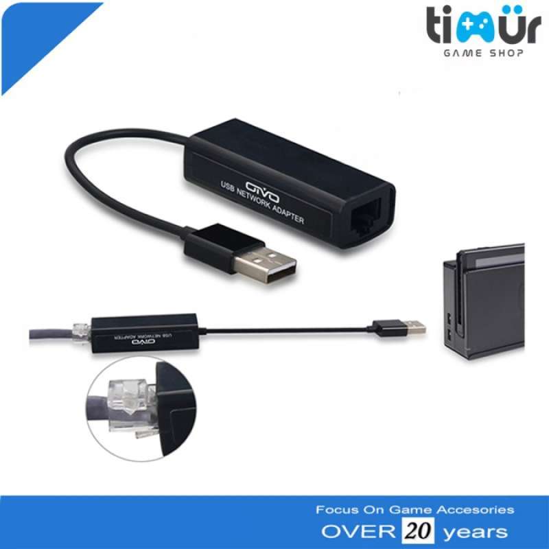 Jual Usb Network Adapter Lan Rj45 Connection Ethernet Nintendo Switch ...