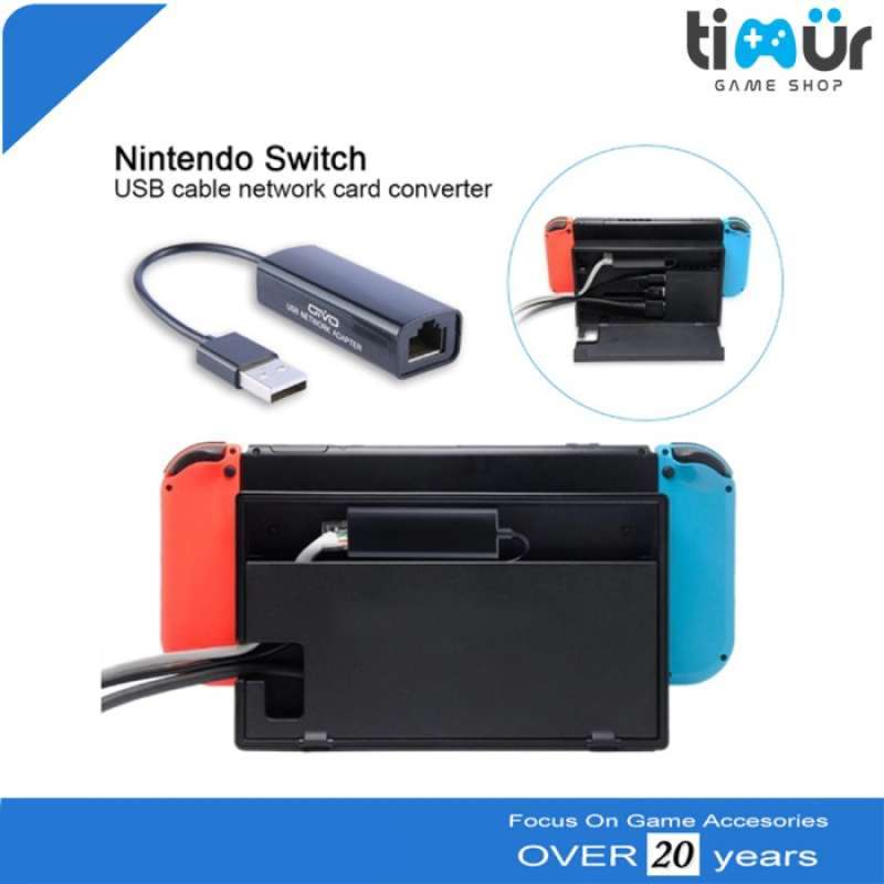 Jual Usb Network Adapter Lan Rj45 Connection Ethernet Nintendo Switch ...