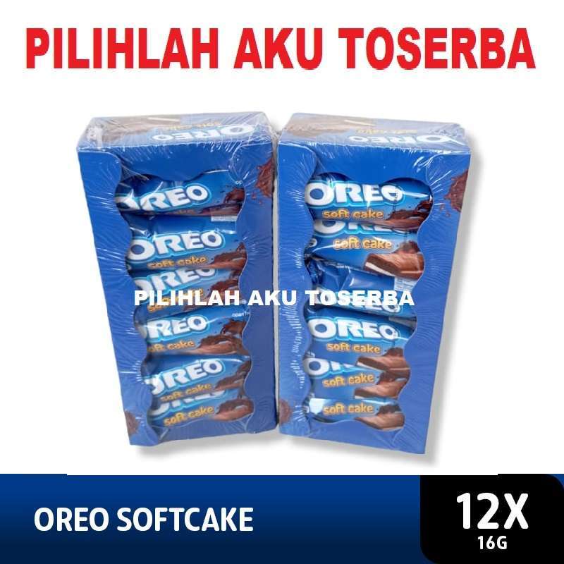 Promo Oreo Soft Cake Bolu Cokelat 16 gr - 1 Box Isi 12 pcs ( HARGA 1 ...