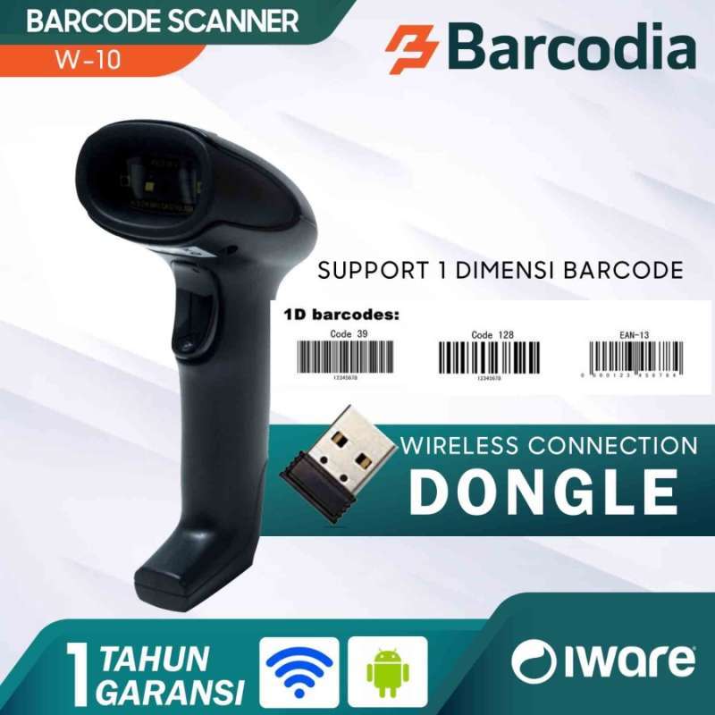 Jual Wireless Scanner Barcode Original Murah - Harga Diskon Juli 2024 ...