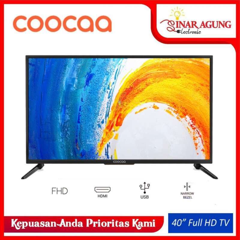 Jual Coocaa Led Tv 40 Inch - Full Hd Panel - Slim - Usb/hdmi 40d5a Di ...