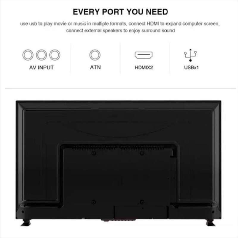 Jual Coocaa Led Tv 40 Inch - Full Hd Panel - Slim - Usb/hdmi 40d5a Di ...