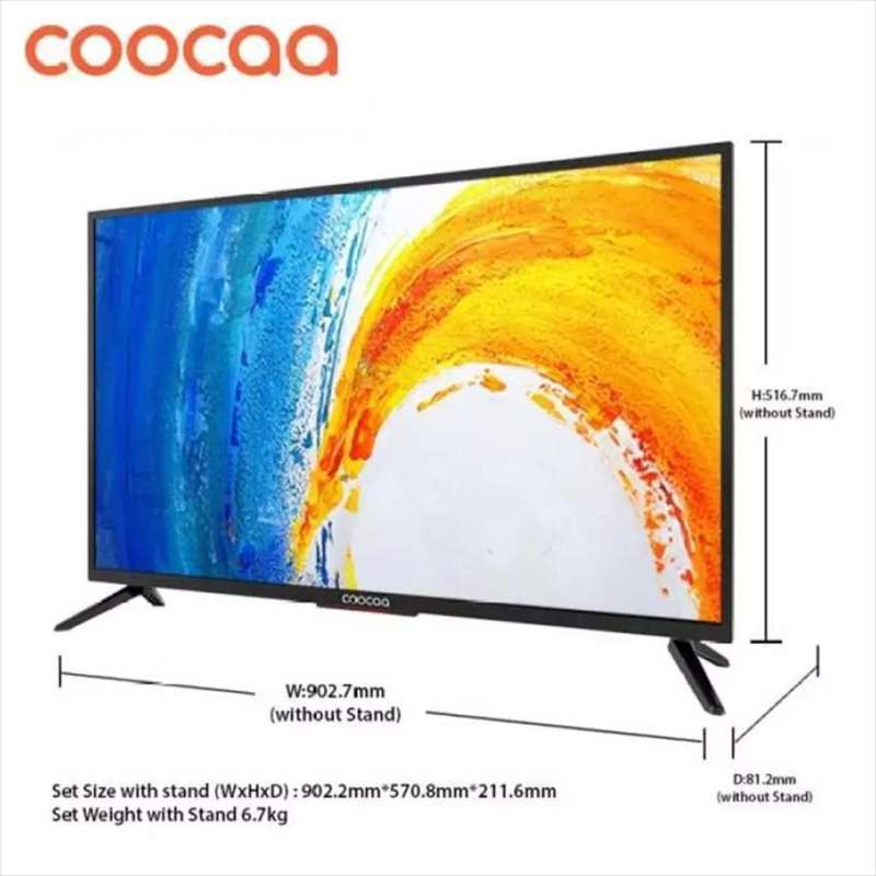 Jual Coocaa Led Tv 40 Inch - Full Hd Panel - Slim - Usb/hdmi 40d5a Di ...